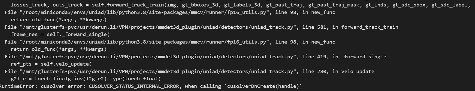 Training on RTX 4090 · Issue #15 · OpenDriveLab/UniAD · GitHub