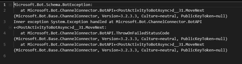 Chatbot working on emulator but not working on Web Chat · Issue #2358 ...