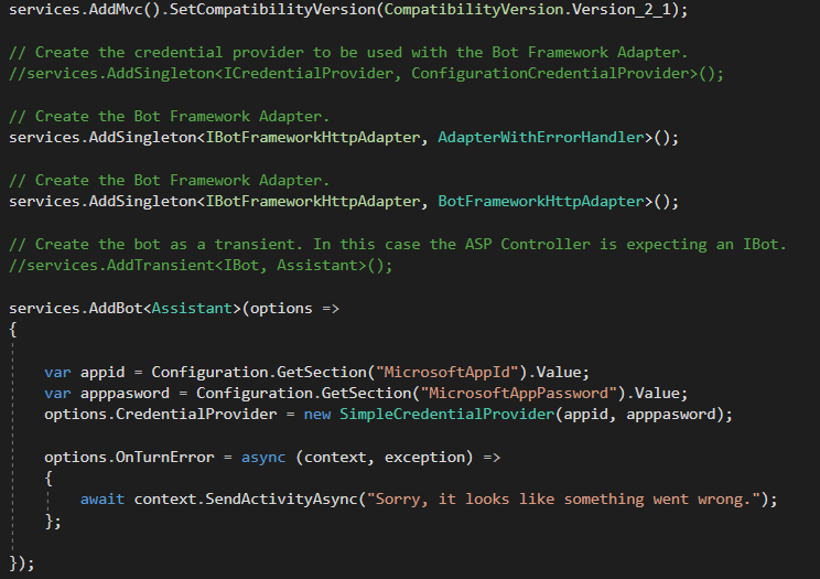 Chatbot working on emulator but not working on Web Chat · Issue #2358 · microsoft/botbuilder ...