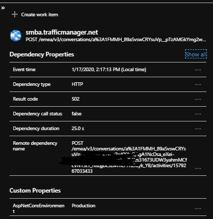 Getting occasional 502 (Bad Gateway) in Teams · Issue #176 · microsoft/BotFramework-Services ...