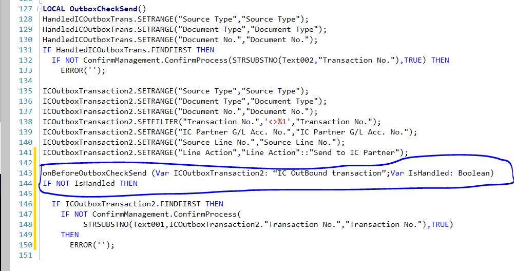 Event Request Table 414 - OutboxCheckSend() · Issue #2240 · microsoft/ALAppExtensions · GitHub