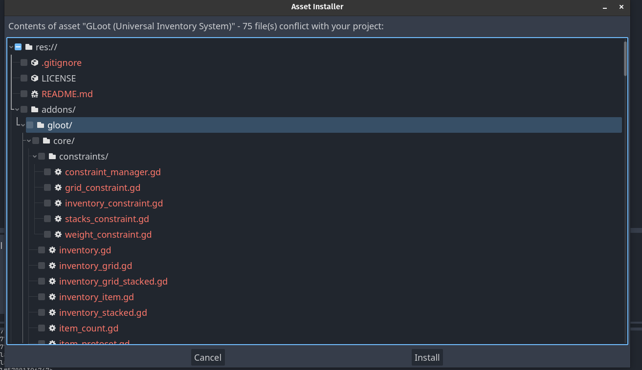 CtrlInventoryGrixEx hides a global script class. · Issue #107 · peter-kish/gloot · GitHub