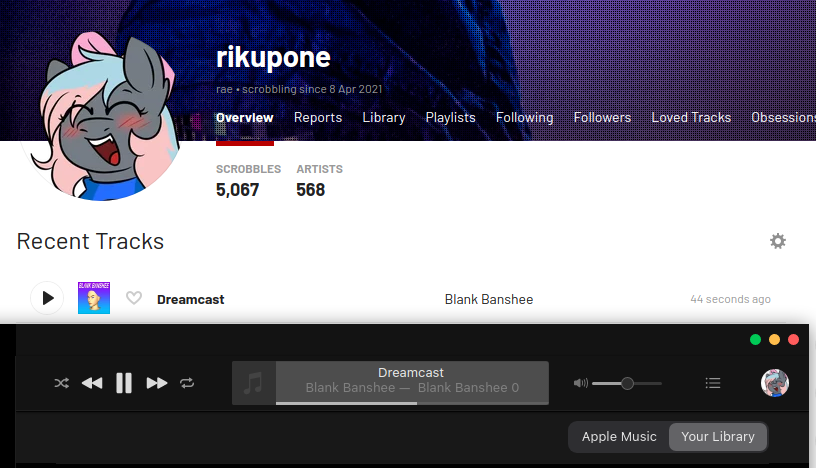 does not report currently scrobbling songs to last.fm, instantly ...