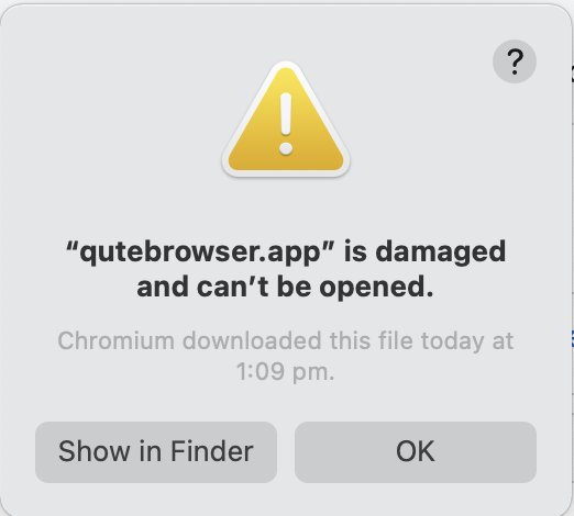 QB damaged and can't be opened · Issue #6771 · qutebrowser/qutebrowser · GitHub