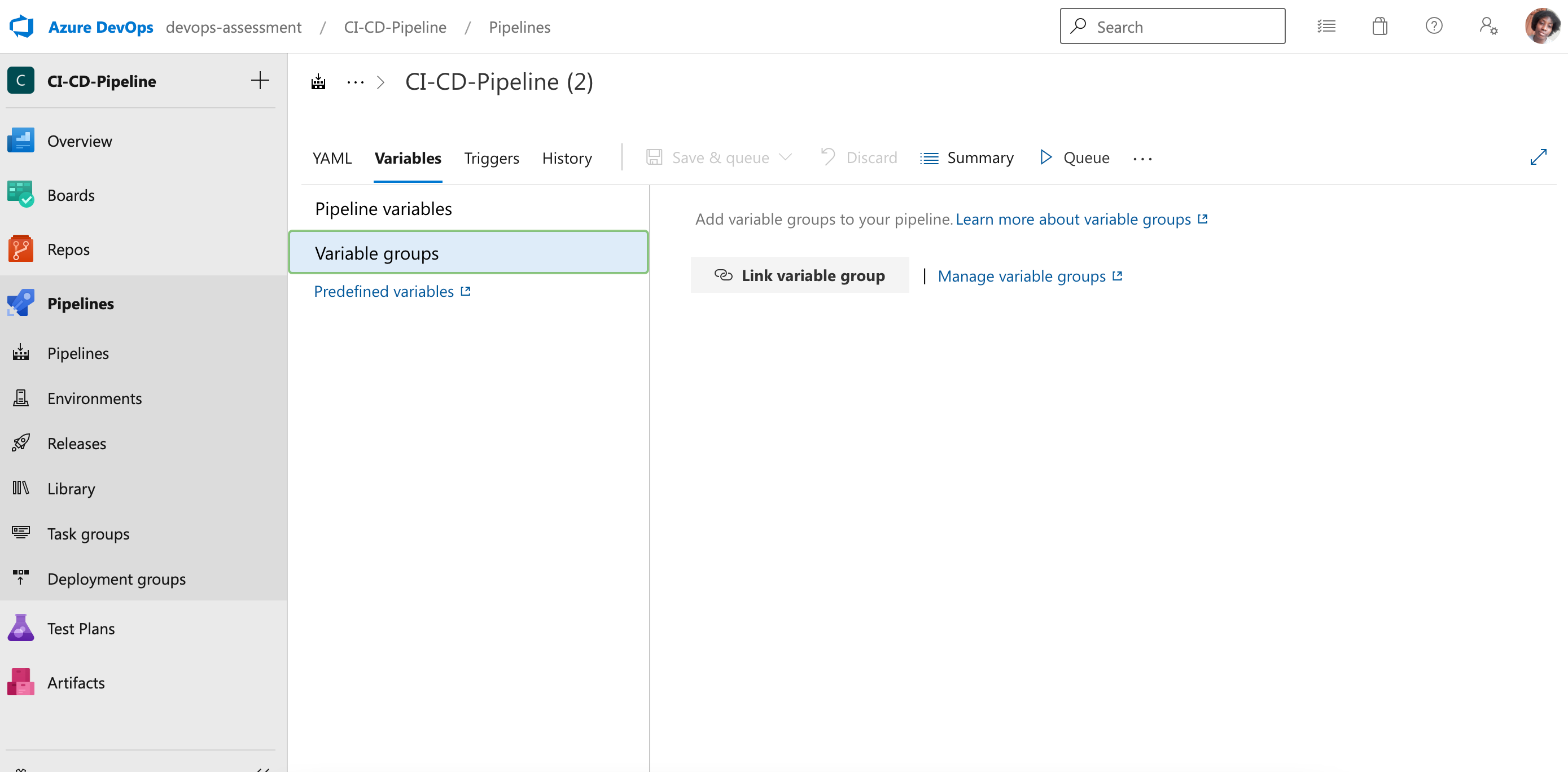 GitHub - Mbaoma/cicd-with-azure-pipelines: Using Terraform, create