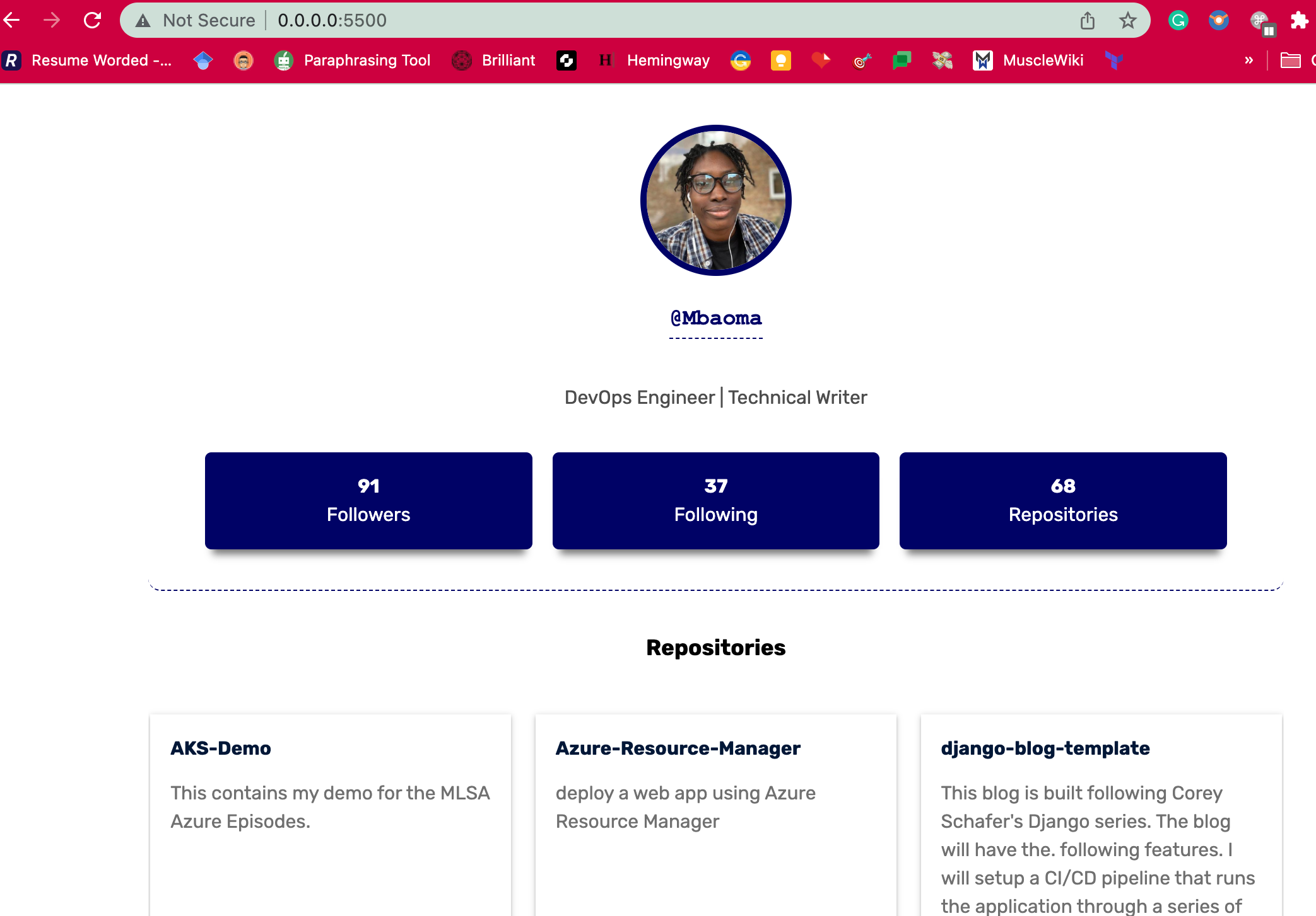 GitHub - Mbaoma/SCA-Cloud-Bootcamp-4: This is my final project submission for the She Code ...