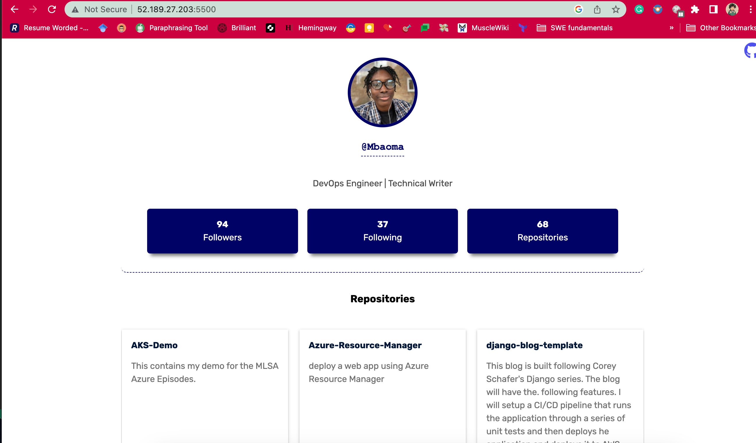 GitHub - Mbaoma/SCA-Cloud-Bootcamp-4: This is my final project submission for the She Code ...
