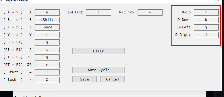Not working the D-PAD in any configurations. · Issue #43 · CemuUser8/mouse2joystick_custom_CEMU ...