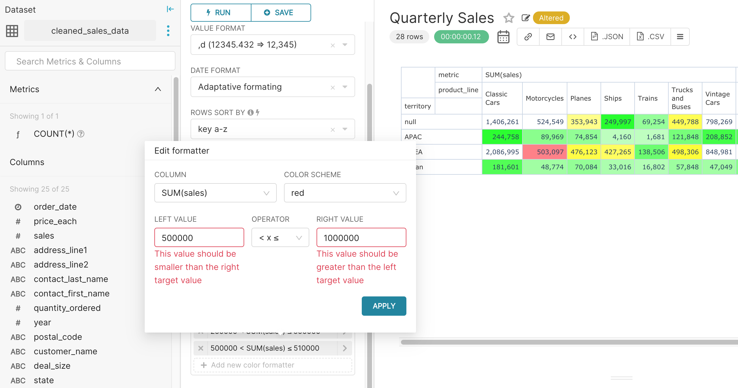 [cell formatting]False warning of Conditional Formatting validation in Table & Pivot Table V 2 ...