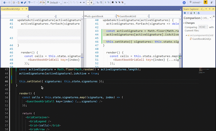Add an integrated, light weight way to chat with VS Live Share ...