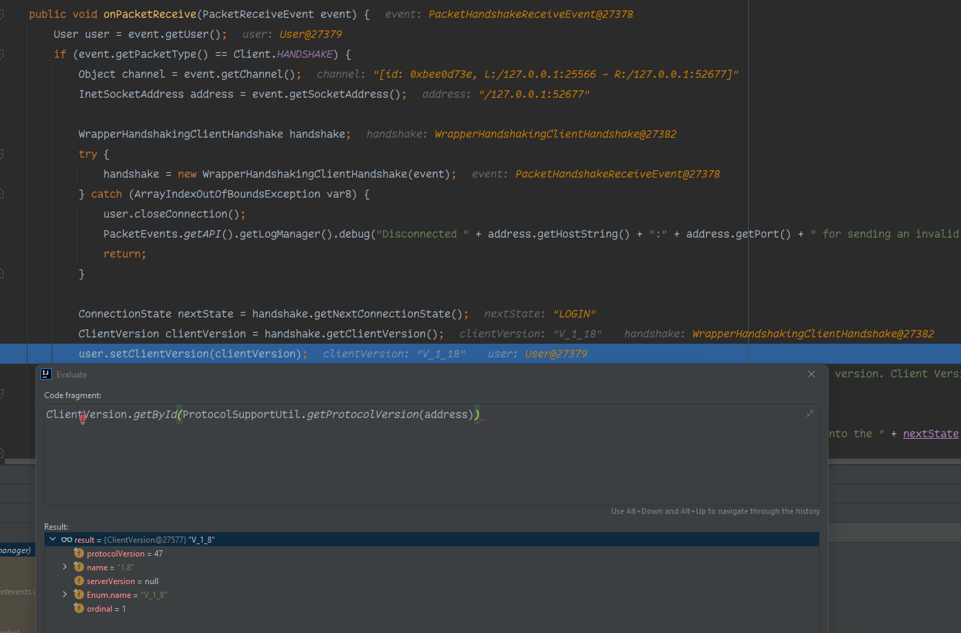 Paper injector breaks ProtocolSupport compatibility when reading early packets. · Issue #352 ...