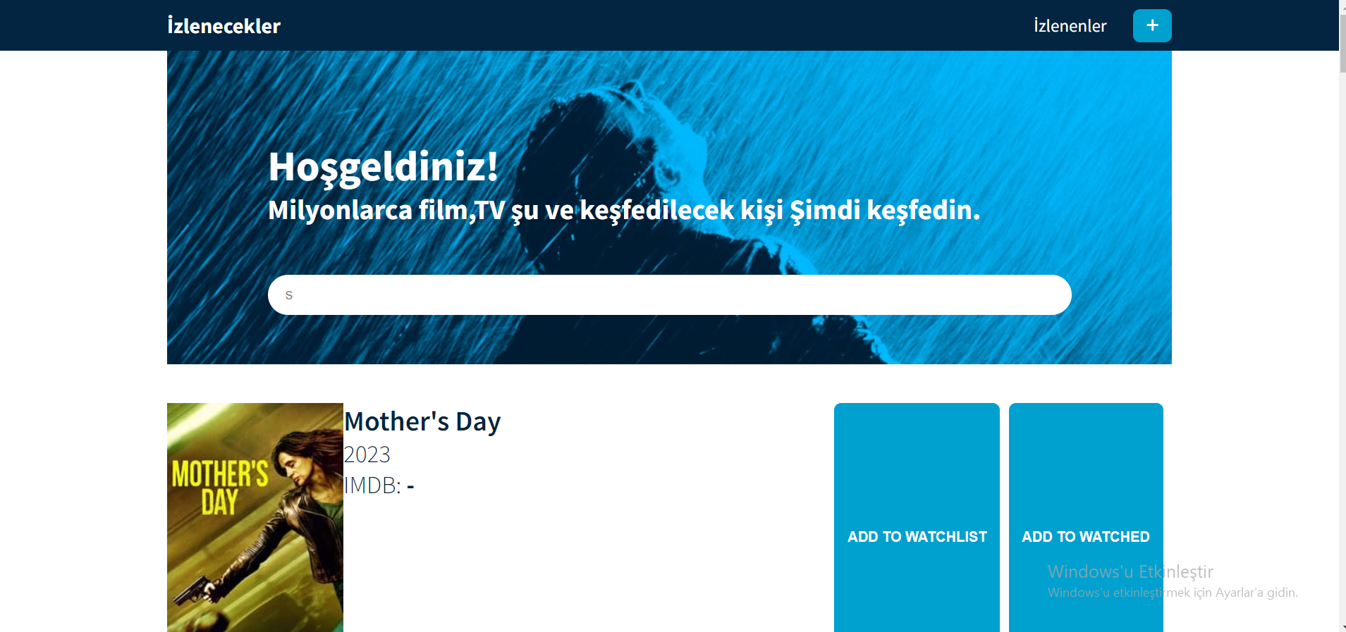 GitHub - Alperenyilan/MoviePage: A project that will allow you to search and add your favorite ...