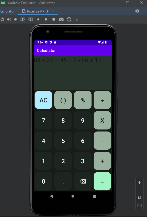 GitHub - cobra11793/AS-Calculator: Android Studio Calculator Project