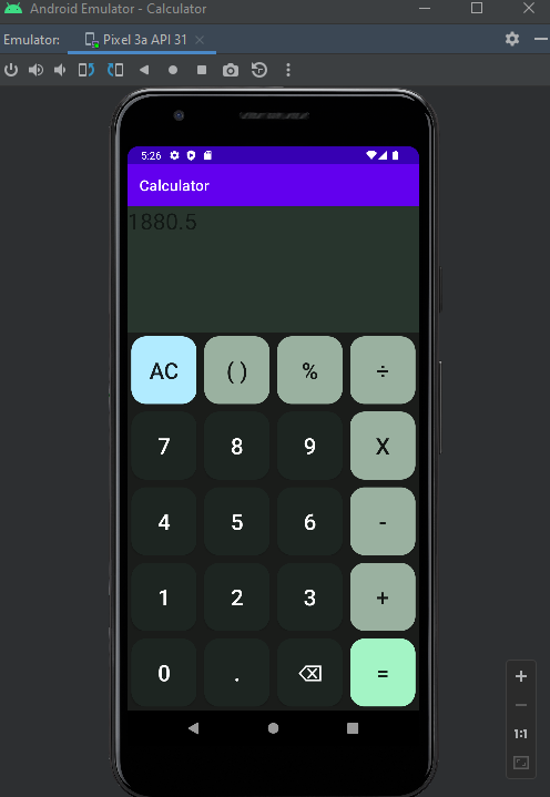 GitHub - cobra11793/AS-Calculator: Android Studio Calculator Project