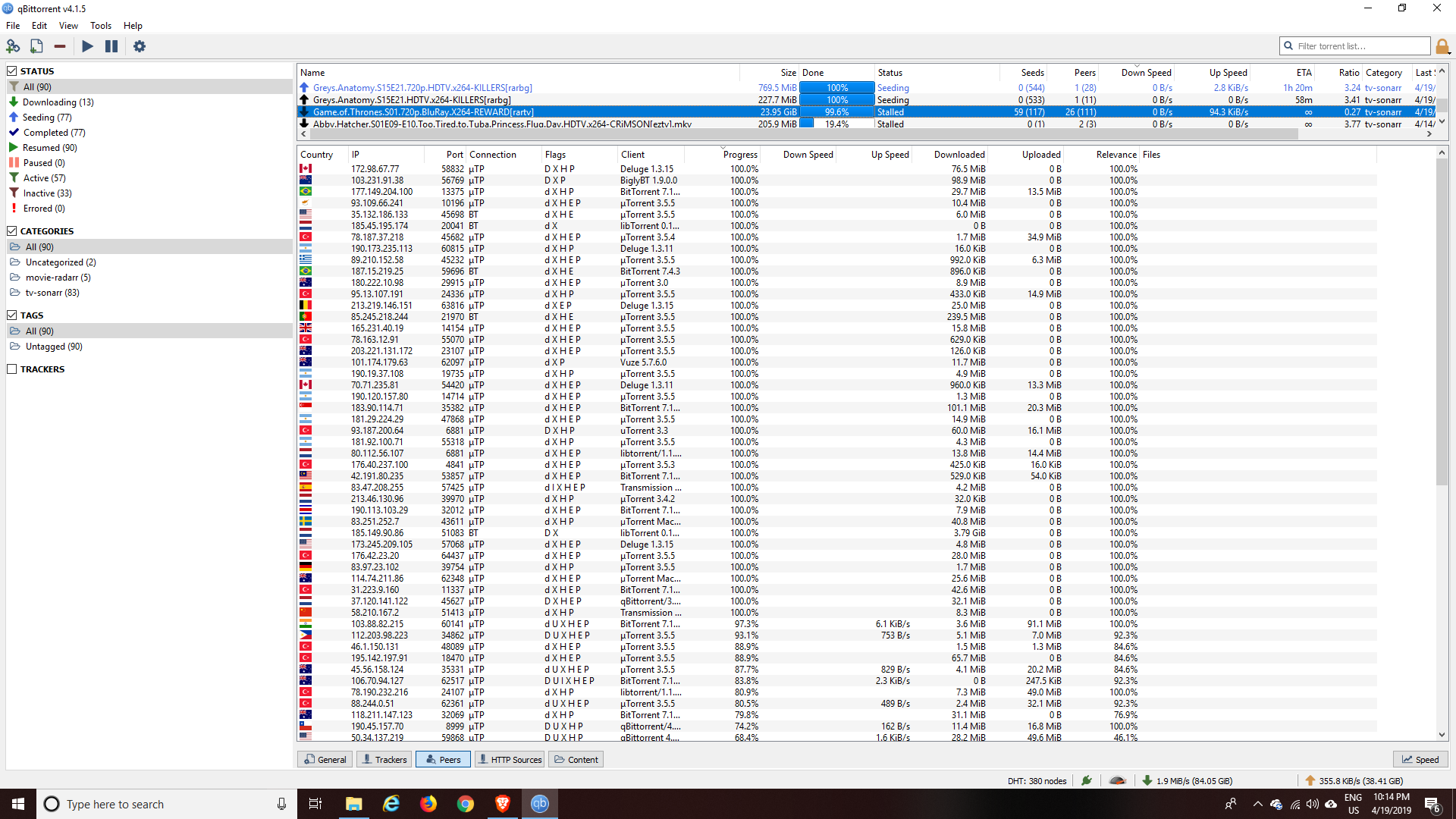 Torrents stuck at 99% done · Issue #8375 · qbittorrent/qBittorrent · GitHub