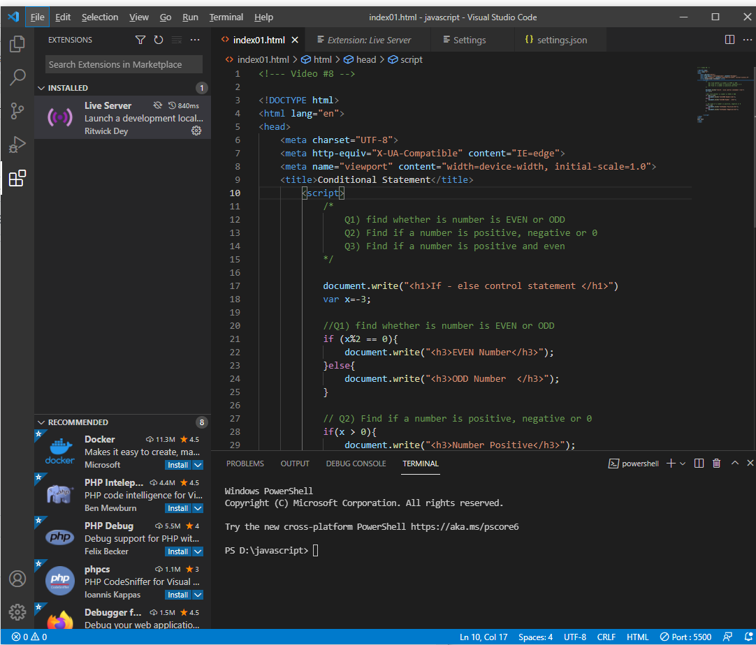 Autoload feature not working · Issue #82 · ritwickdey/vscode-live ...