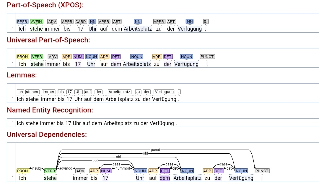 German Morphology · Issue 1392 · Stanfordnlp Corenlp · Github