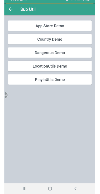 (BUG)[AndroidUtilCode version 1.25.0 ] When I click on the Reboot, option the application ...