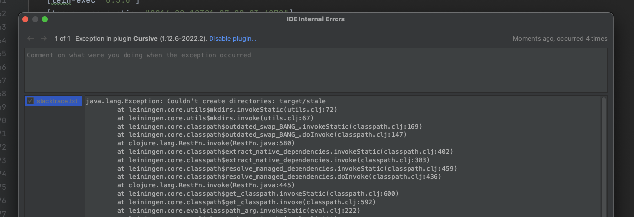 java.lang.NullPointerException: facade.password must not be null ... java.lang.NullPointerException: facade.password must not be null ...
