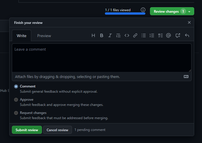 Pr Review Actions Don T Work `one Click Review Submission` · Issue 6633 · Refined Github