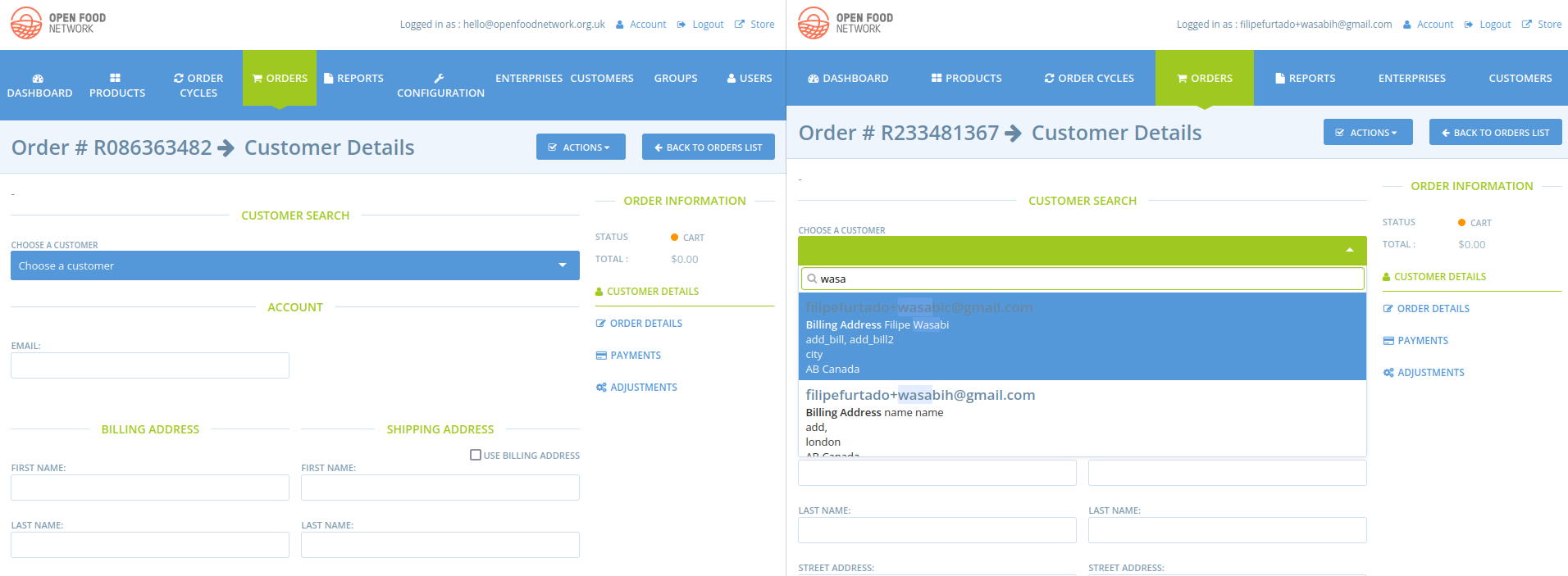 [BO] Can't find customers as superadmin · Issue #9684 · openfoodfoundation/openfoodnetwork · GitHub