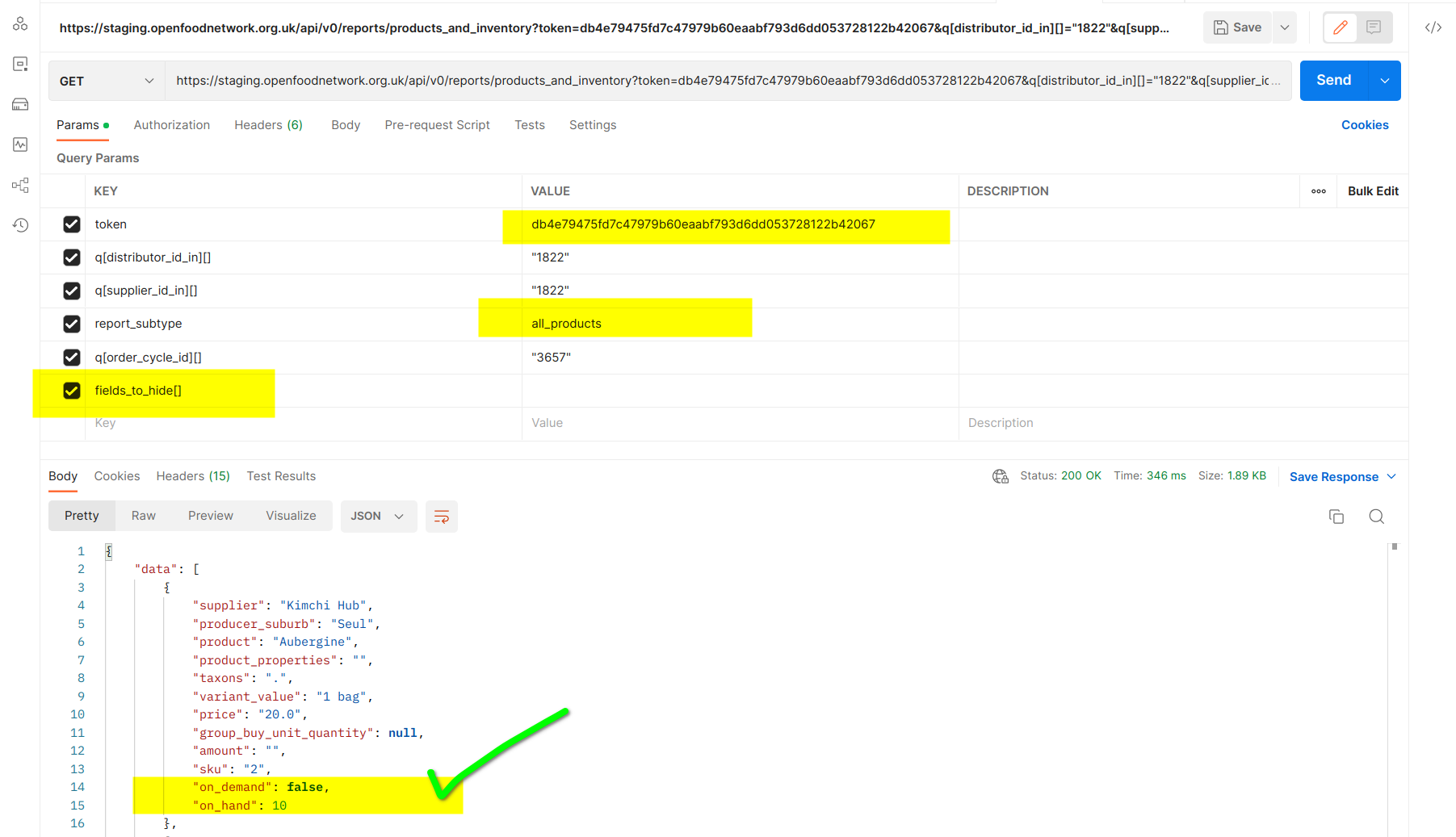 [API v0] Products report: Columns 'on hand' and 'on demand' not showing on response · Issue ...