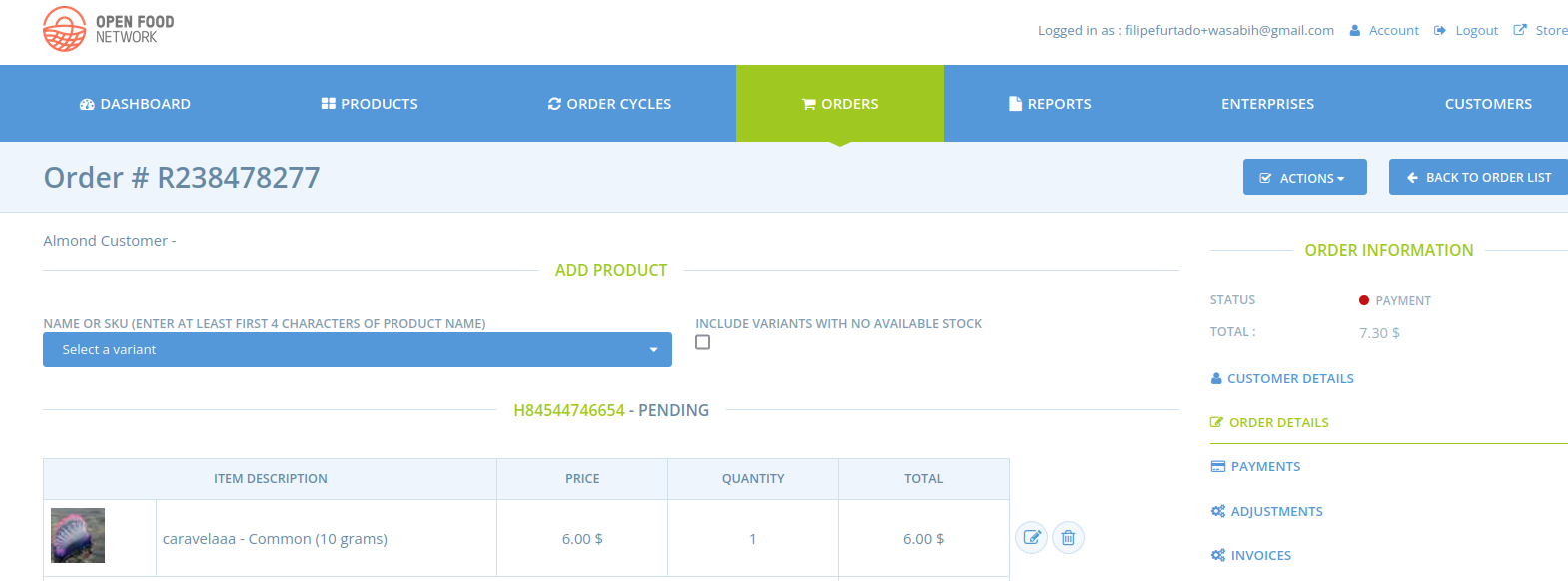 [Invoices] Tab displayed regardless of order state · Issue #11240 · openfoodfoundation ...