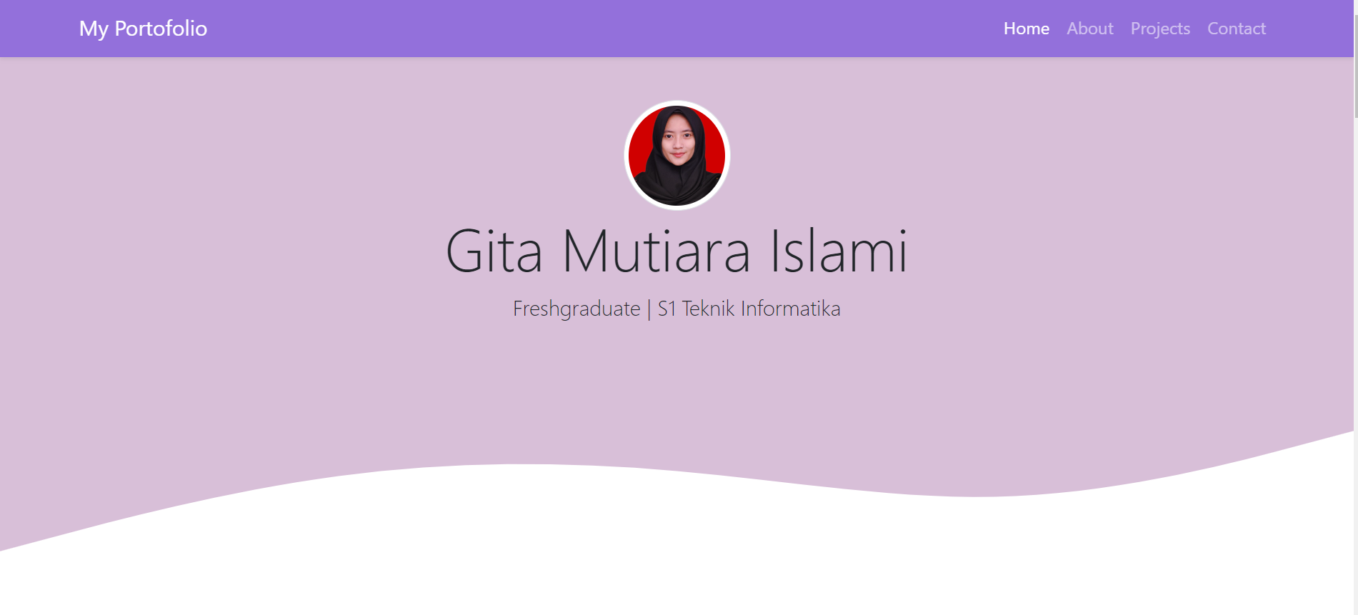 GitHub - gitamutiarais/MyPortofolio: My Portfolio Website