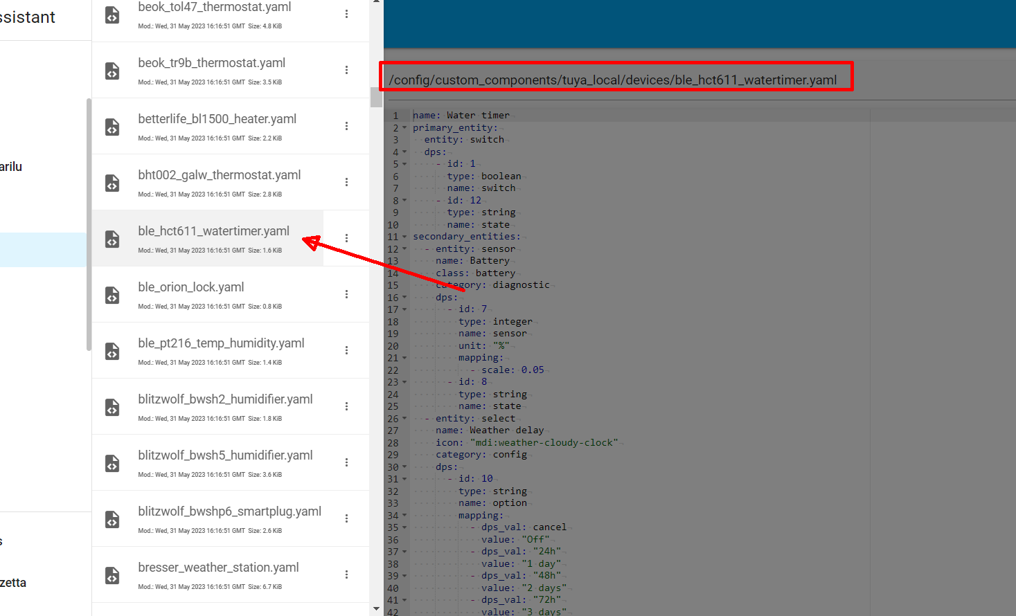 Add johgee Water timer valve · Issue #747 · make-all/tuya-local · GitHub