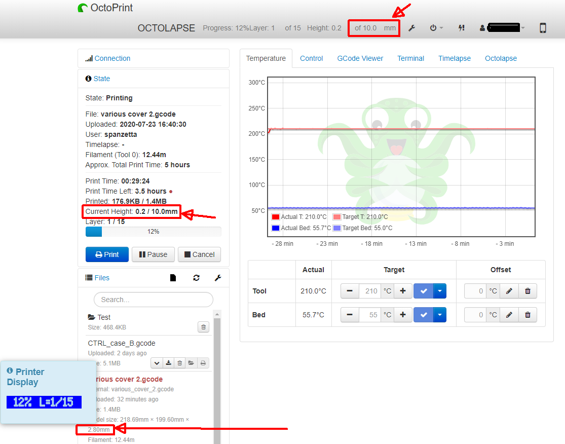 Total Height always 10.0 mm · Issue #159 · OllisGit/OctoPrint-DisplayLayerProgress · GitHub