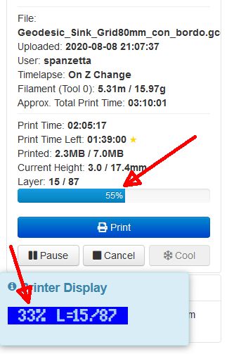 wrong percentage?? · Issue #163 · OllisGit/OctoPrint-DisplayLayerProgress · GitHub