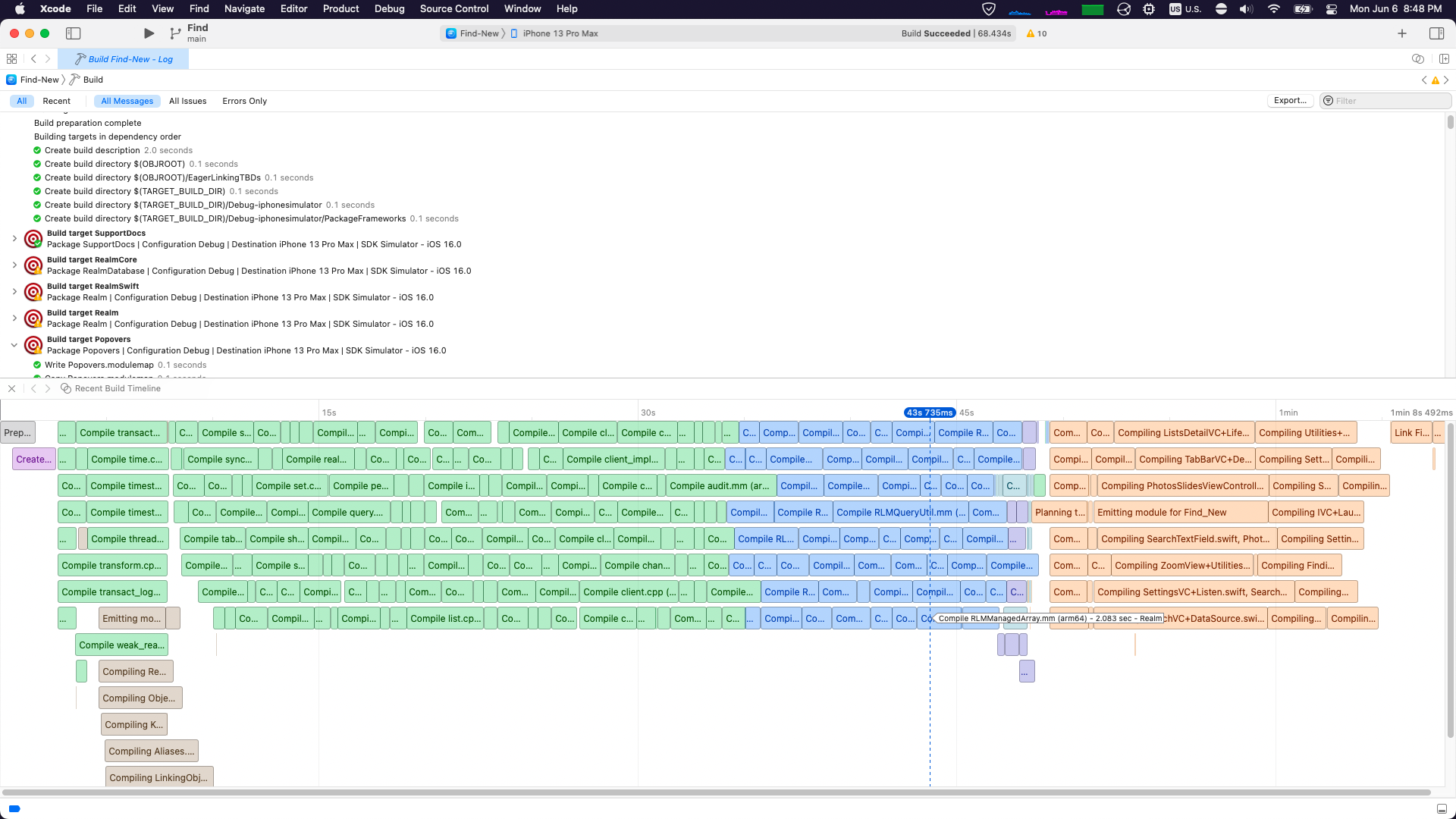 Xcode 14Beta Build Failed · Issue #7828 · realm/realm-swift · GitHub