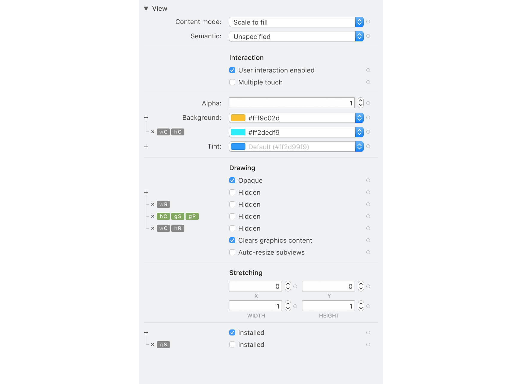 Mac Property Variations · Issue #96 · xamarin/Xamarin.PropertyEditing · GitHub