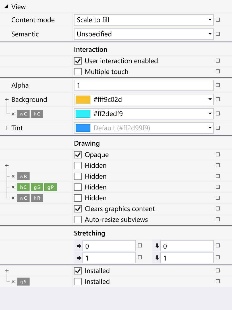 Windows Property Variations · Issue #95 · xamarin/Xamarin.PropertyEditing · GitHub