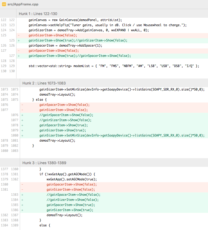 Suggestion: "Display" option to always show an IFGR and RFGR sliders ...