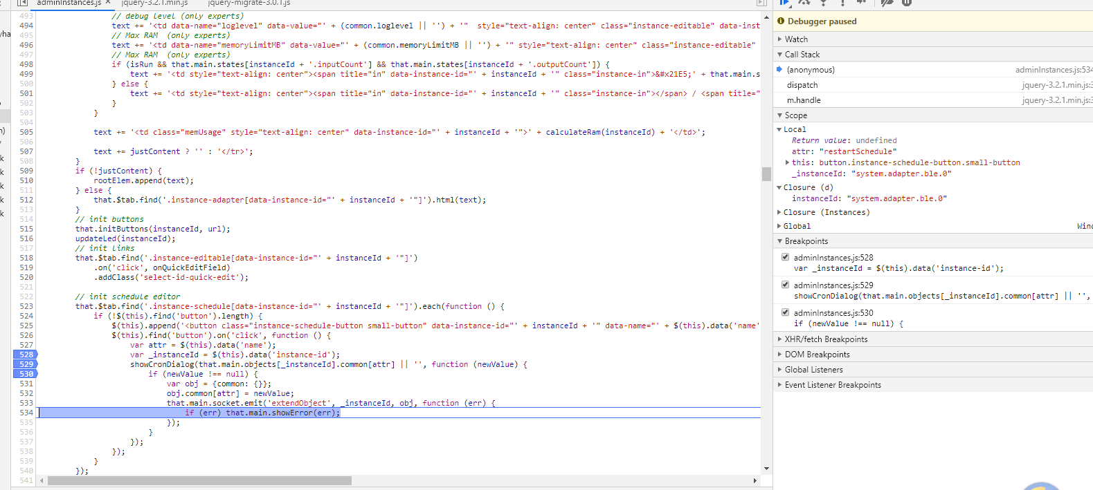 can not set cron to restart instance · Issue #433 · ioBroker/ioBroker ...