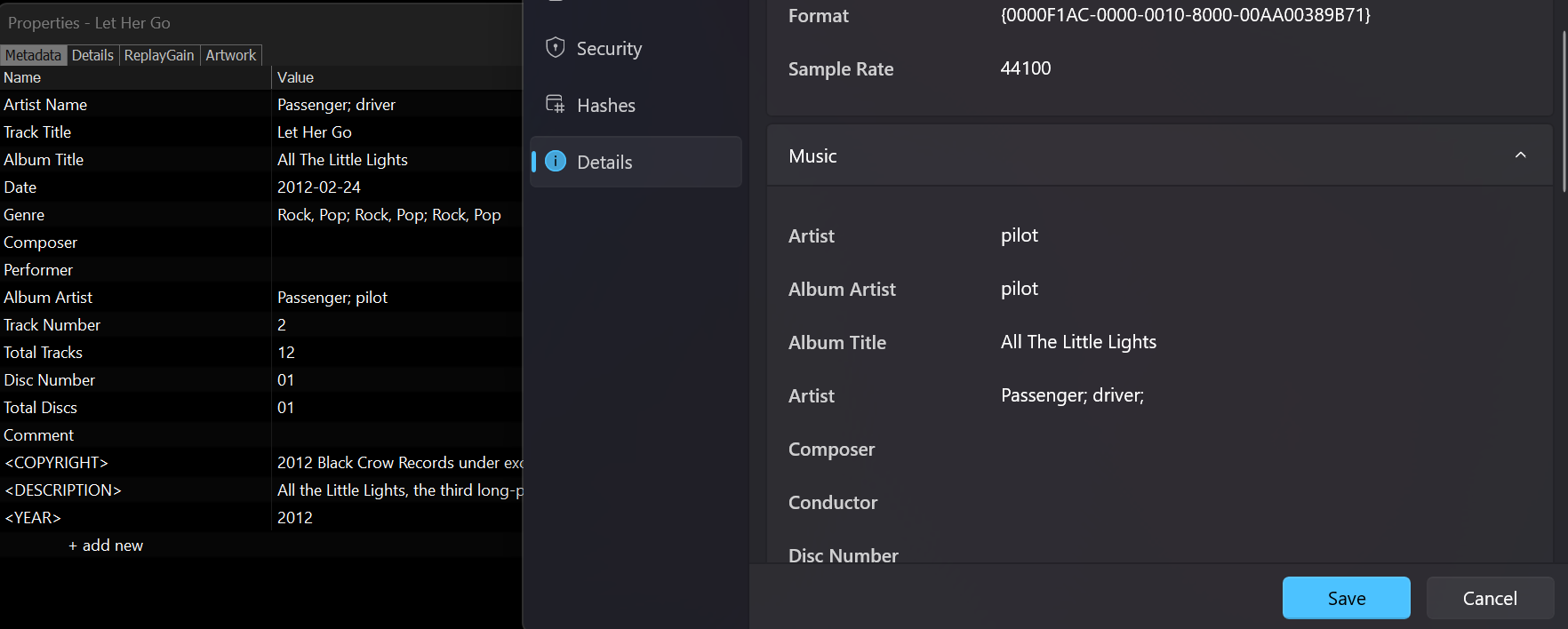 Bug Rename Duplicate Artist To Contributing Artists In Properties Window · Issue 13423 