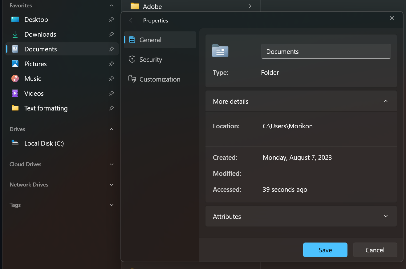 Bug: Folder size is missing when opening properties from the sidebar · Issue #13823 · files ...