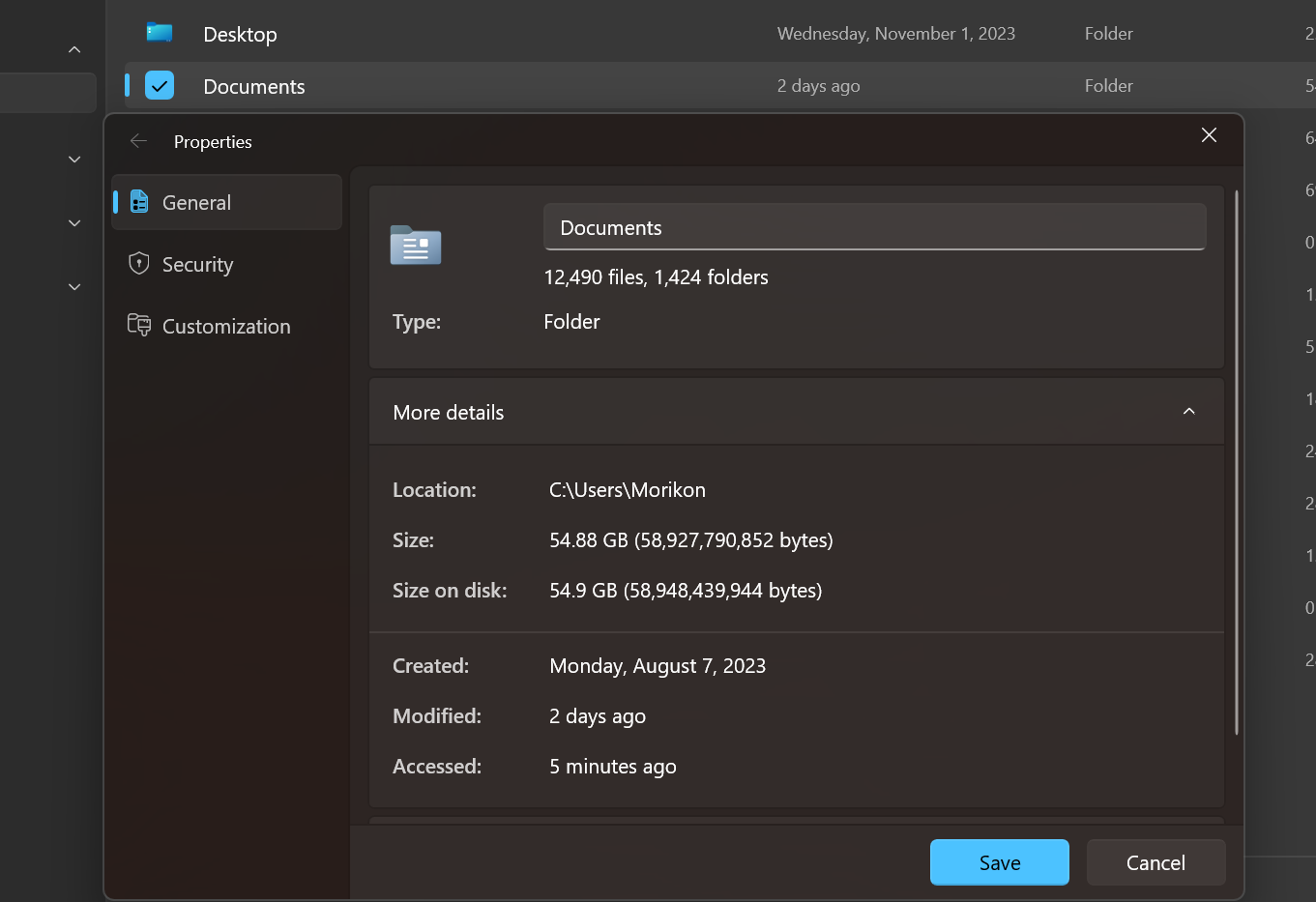 Bug: Folder size is missing when opening properties from the sidebar · Issue #13823 · files ...