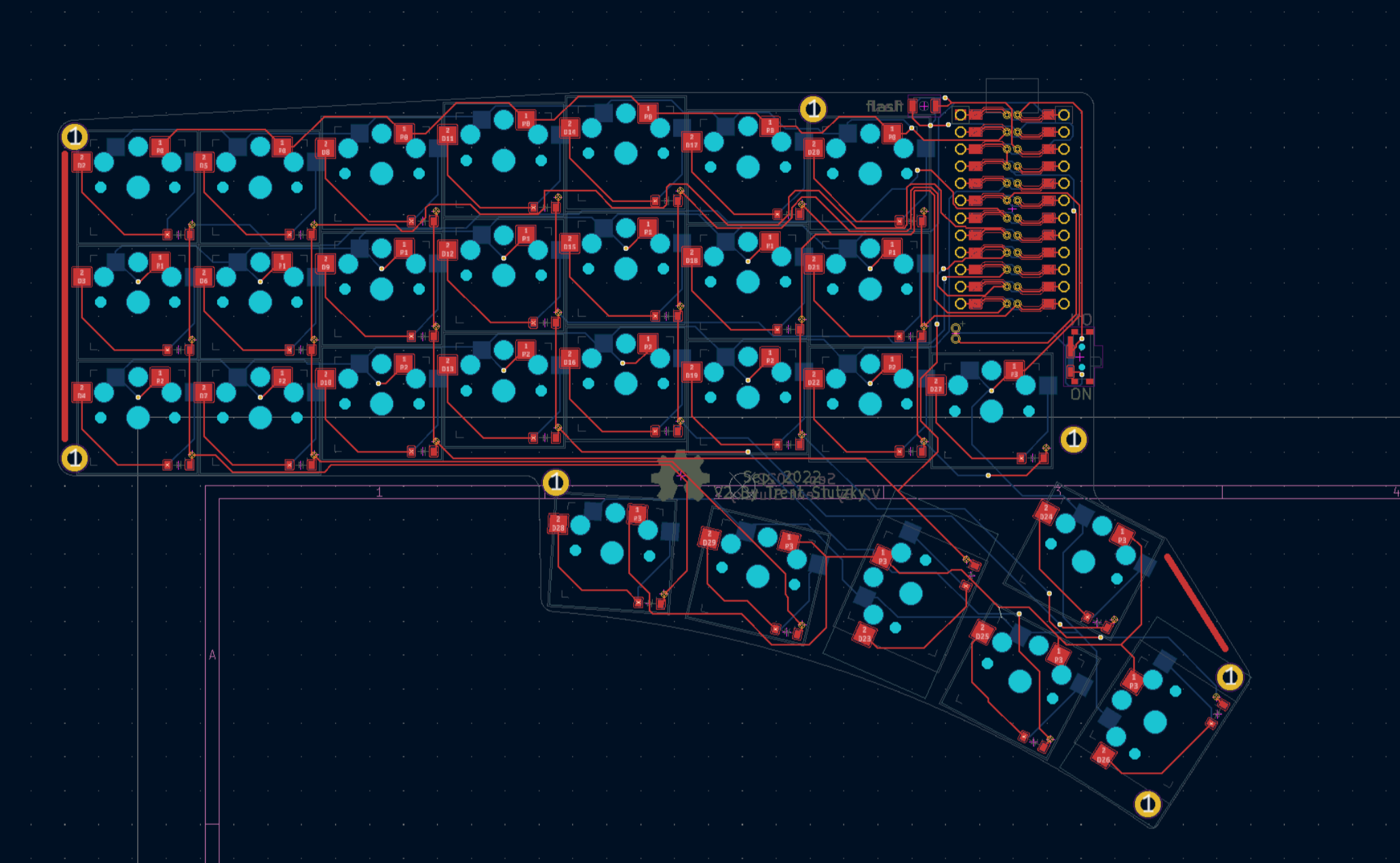 GitHub - trentslutzky/Keebs: My custom designed split ergonomic ...