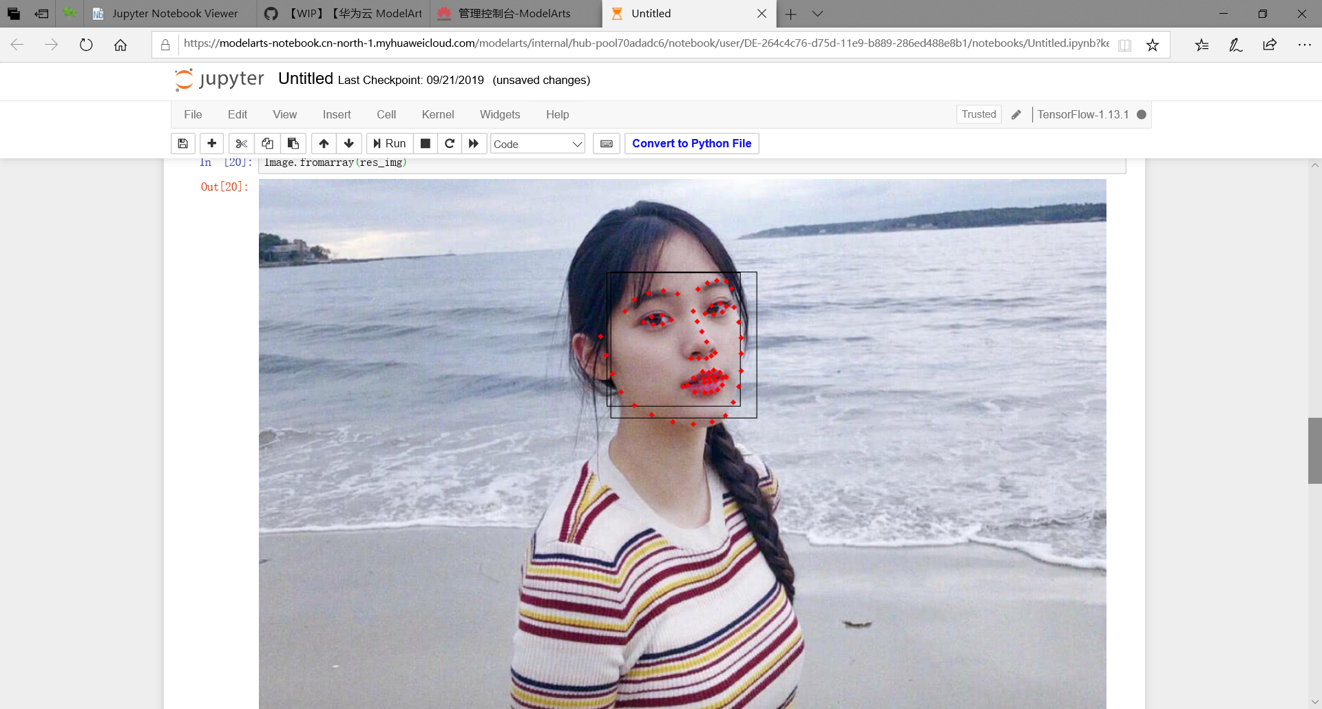 【华为云 ModelArts-Lab AI实战营】第十一期：人脸系列（I）人脸检测 · Issue #1177 · huaweicloud/ModelArts-Lab · GitHub