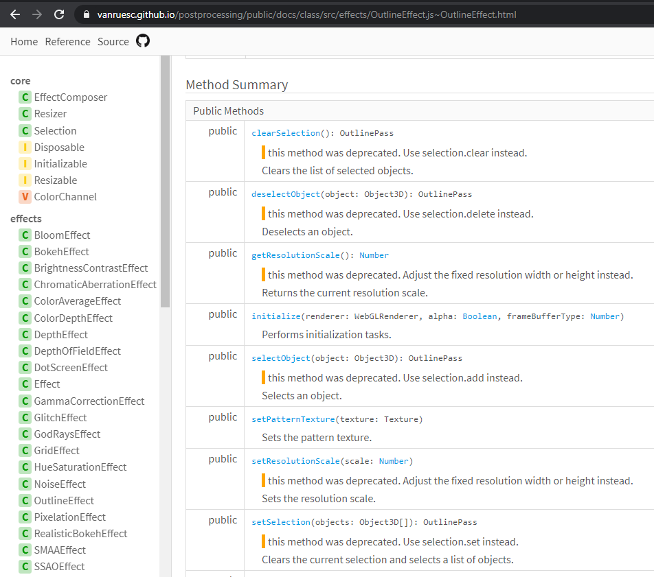 OutlinePass · Issue #67 · pmndrs/postprocessing · GitHub