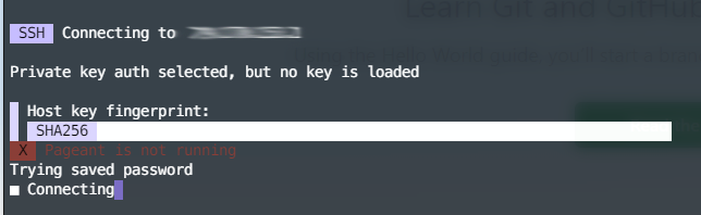 Pageant is not running · Issue #2941 · Eugeny/tabby · GitHub