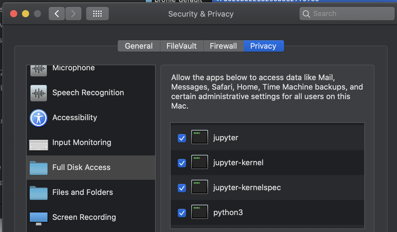 Problem with permissions in macOS Catalina · Issue #11387 · ContinuumIO/anaconda-issues · GitHub