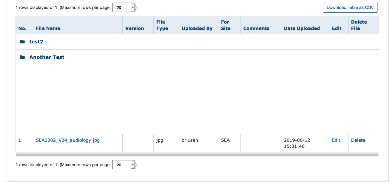 [Document Repository] Files are not clearly separated from categories; visual improvements ...