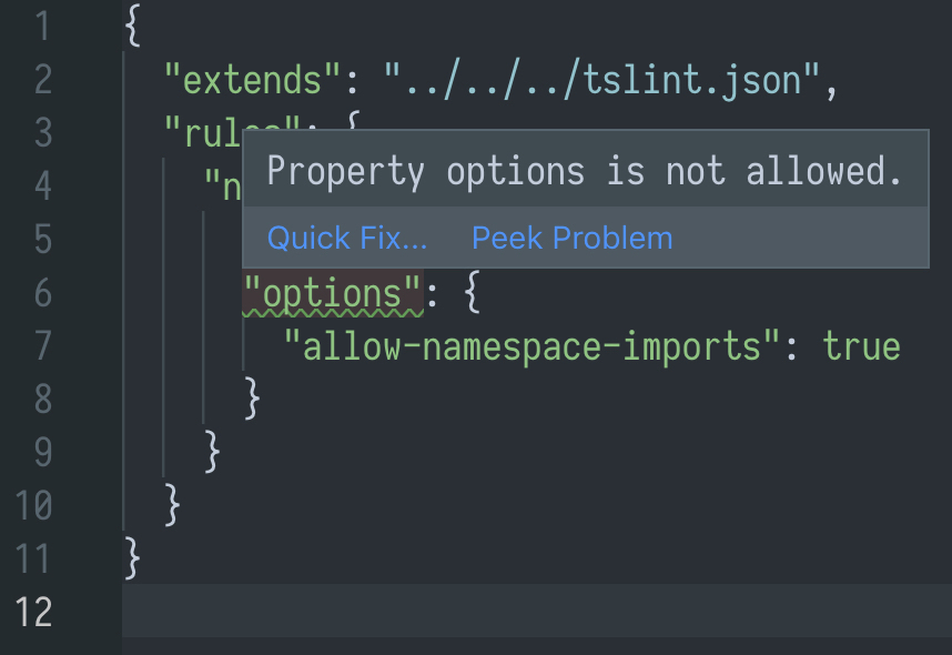 Bad documentation or JSON schema for `no-duplicate-imports` with `allow-namespace-imports ...