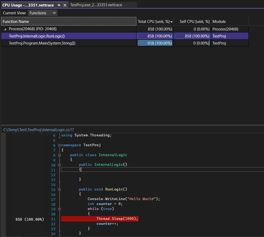 Dotnet-trace in container does not collect full stack information · Issue #3051 · dotnet ...
