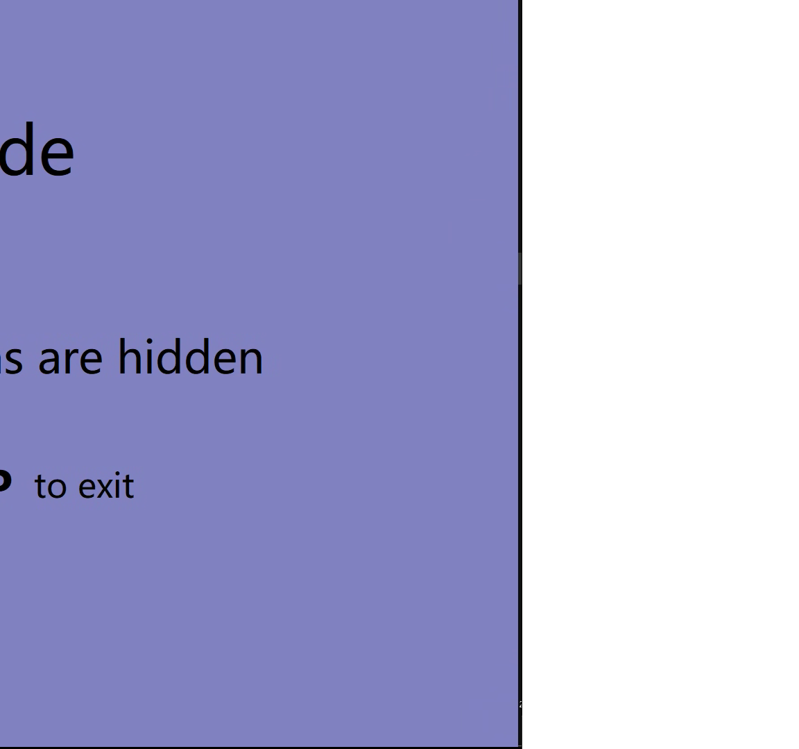 Privacy screen is "hidden" when peeking applications from taskbar in ...