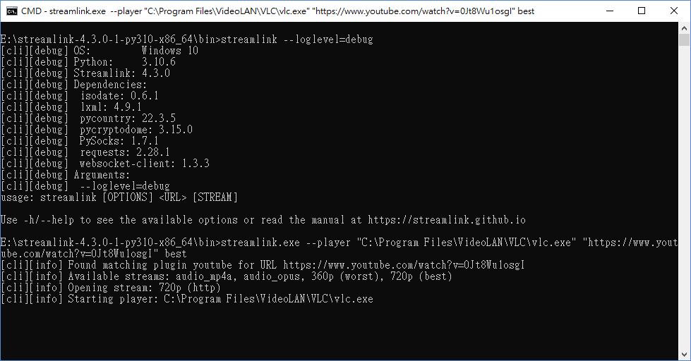 Youtube stream quality · streamlink streamlink · Discussion #4777 · GitHub