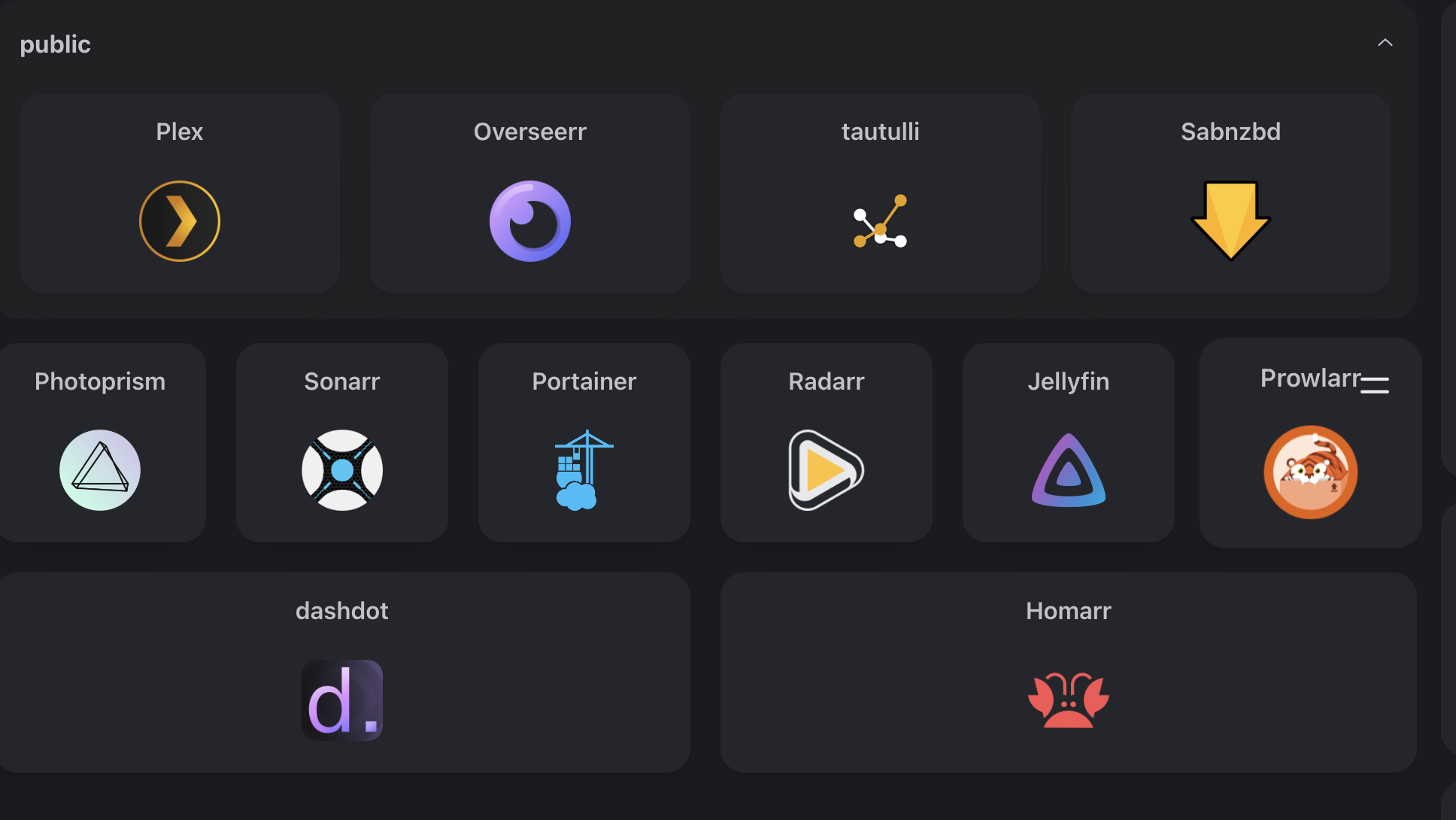 Main screen app length layout dislocated · Issue #523 · ajnart/homarr · GitHub